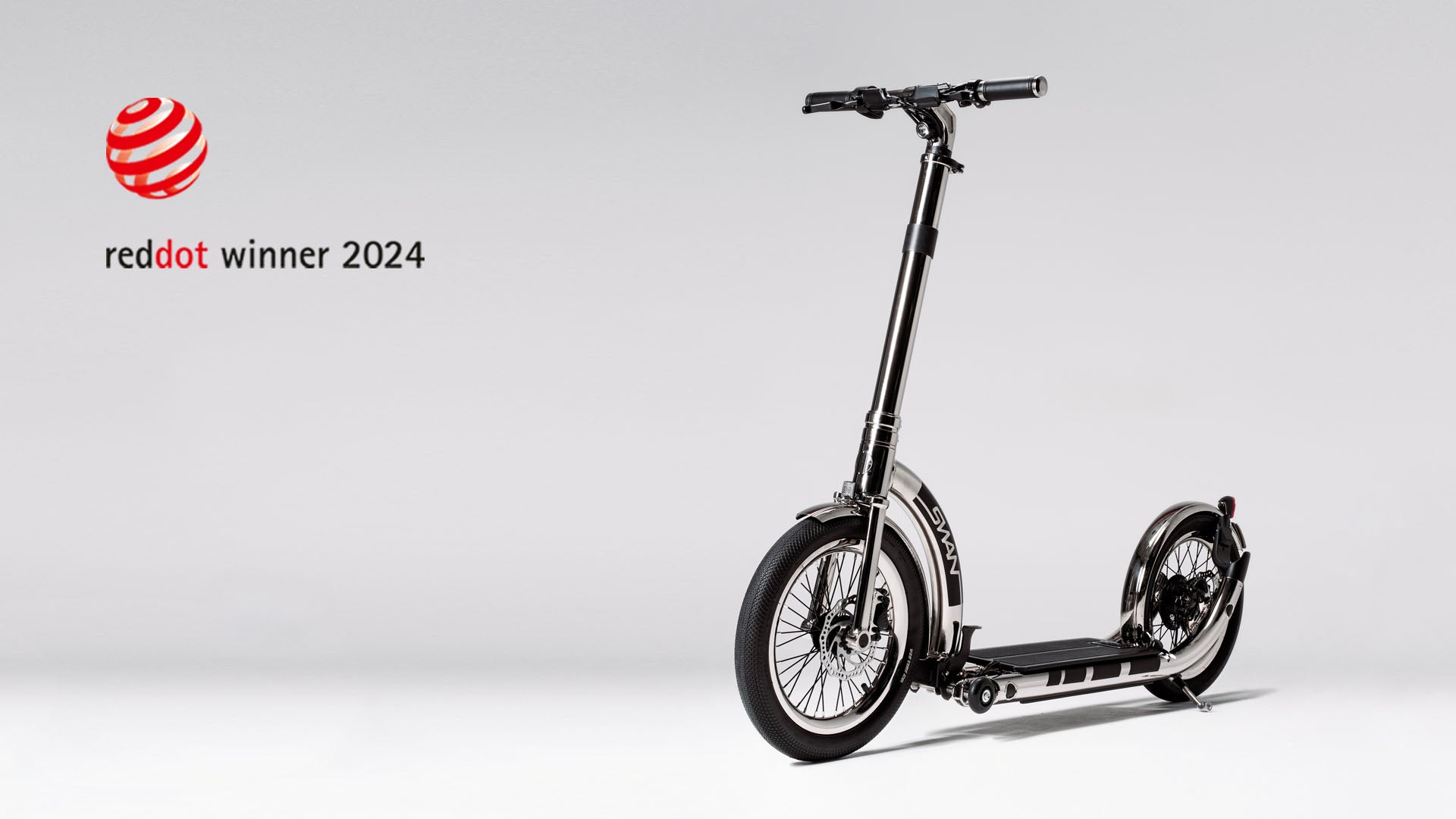 SWAN | Folding e-scooter with big wheels